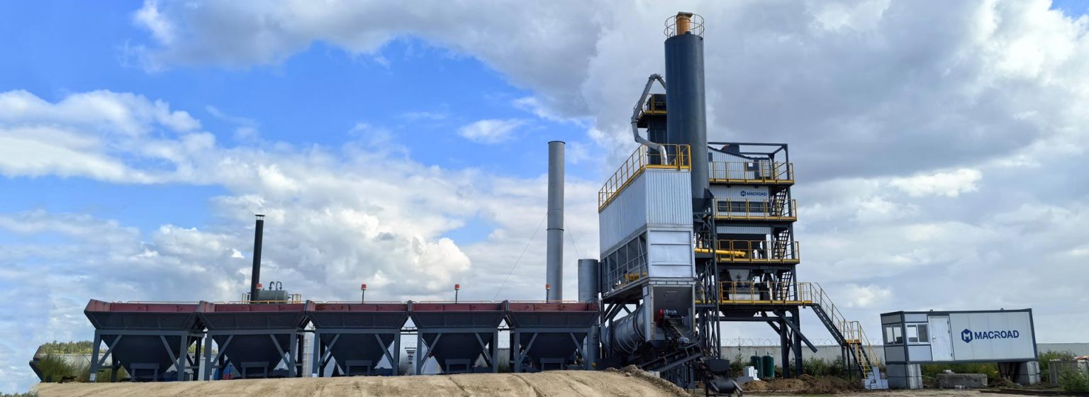Planta de Asfalto Discontinua - Alta Eficiencia - Macroad