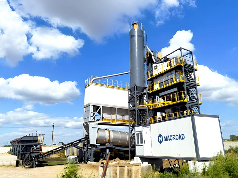 Planta de Asfalto Discontinua - Alta Eficiencia - Macroad